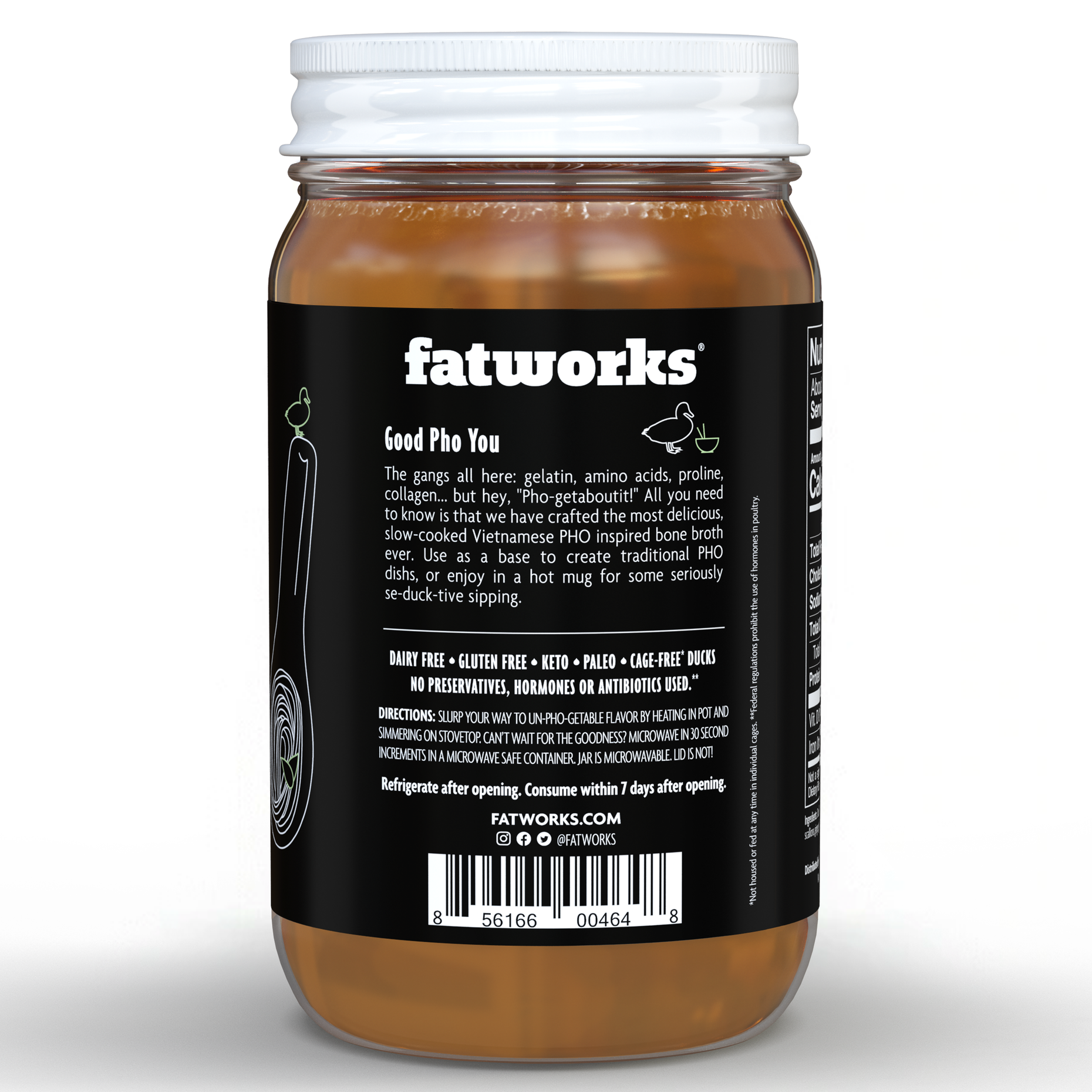 Duck Pho Bone Broth | Pho Soup Base for Home Cooking | Fatworks ...