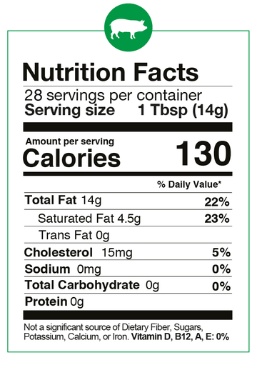 Pasture Raised Pork Lard | Pig Lard for Cooking | Fatworks – Fatworks ...